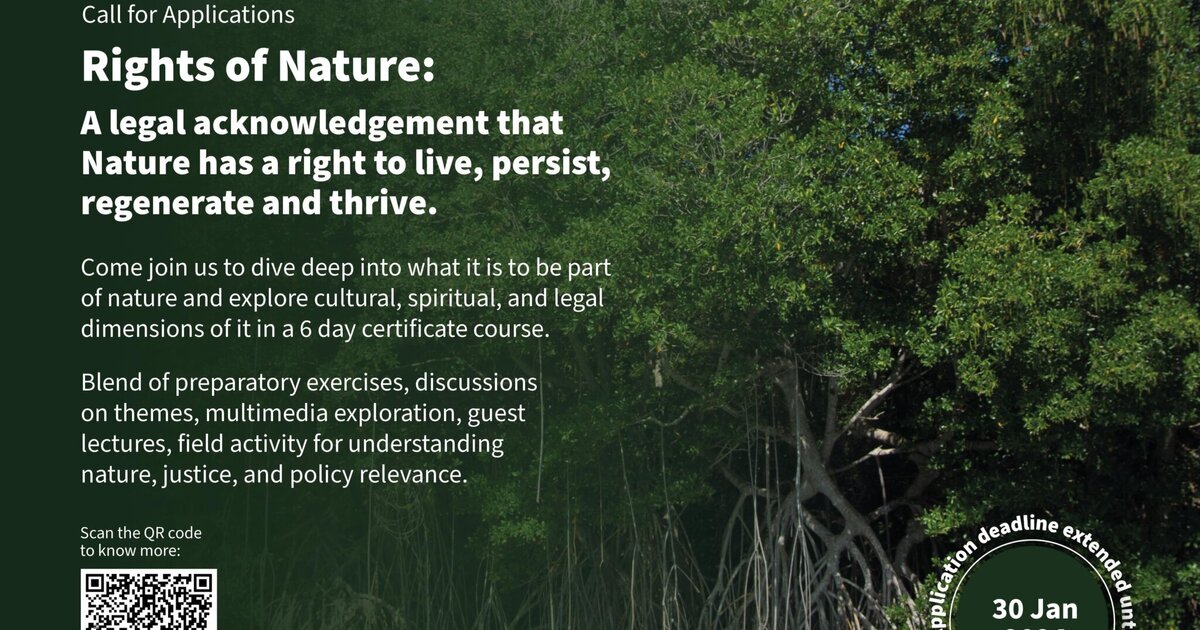 Rights of Nature: A new paradigm for ecological justice in India ...