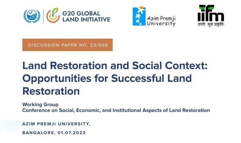 Land Restoration and Social Context: Opportunities for Successful Land ...