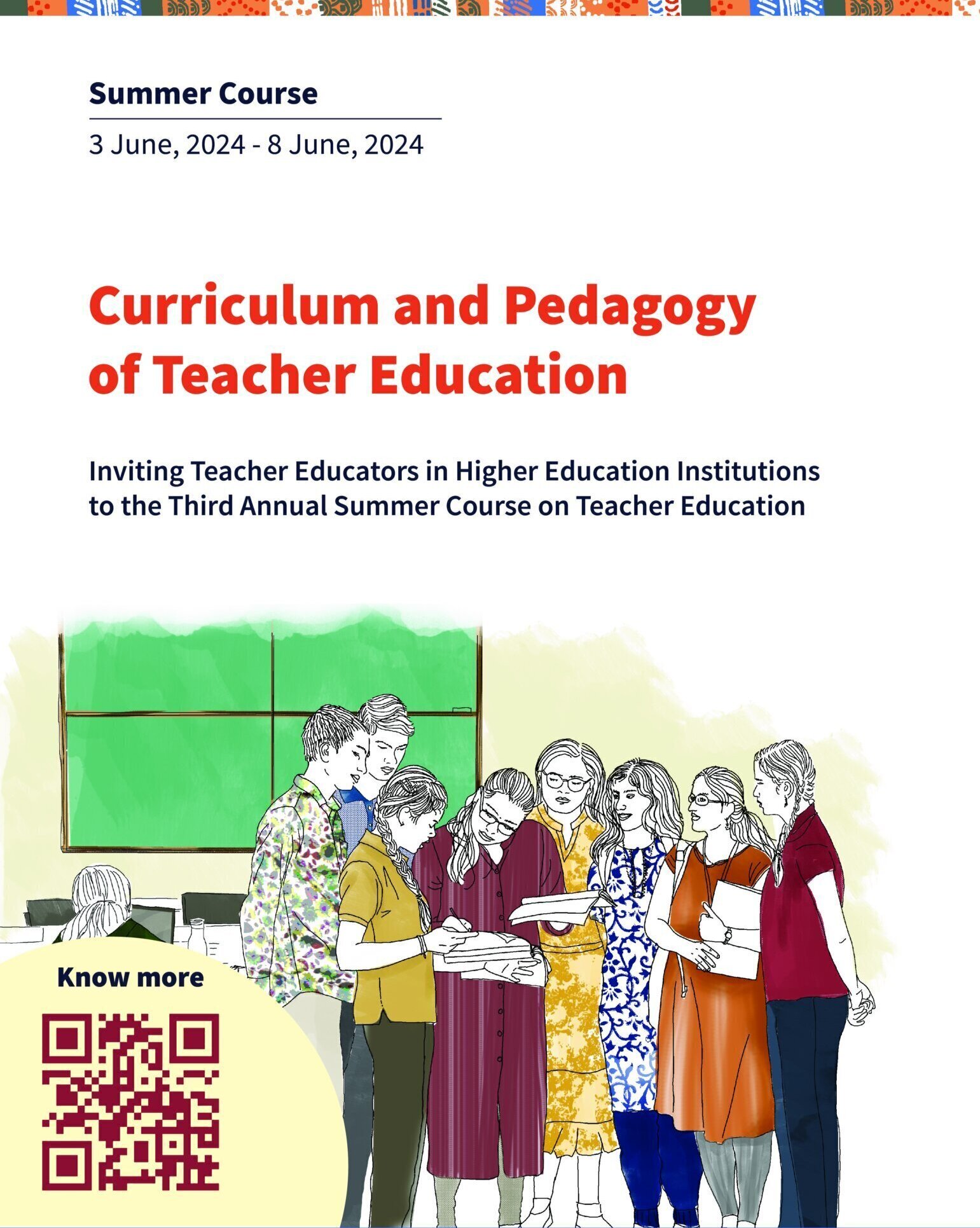 Call for Participants | Third Annual Summer Course on Teacher Education ...