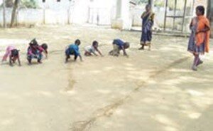 A day in an anganwadi centre - Azim Premji University